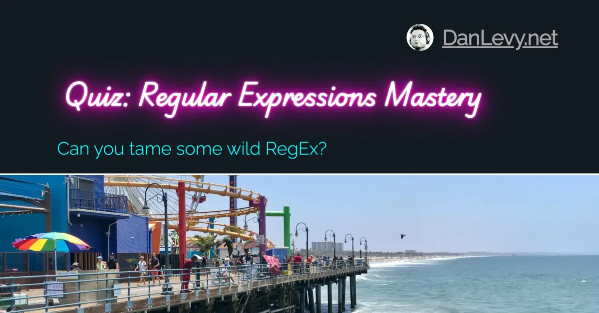 Quiz: Regular Expressions Mastery